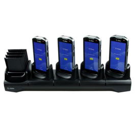 Zebra TC53/TC58 4-Slot and 4 Spare Battery Charging Cradle