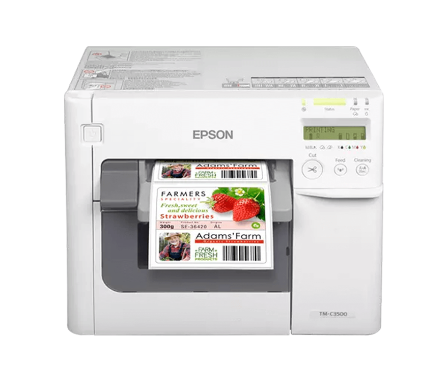 Epson C3500 Colour Label Printer | Print On Demand - Food Label ...