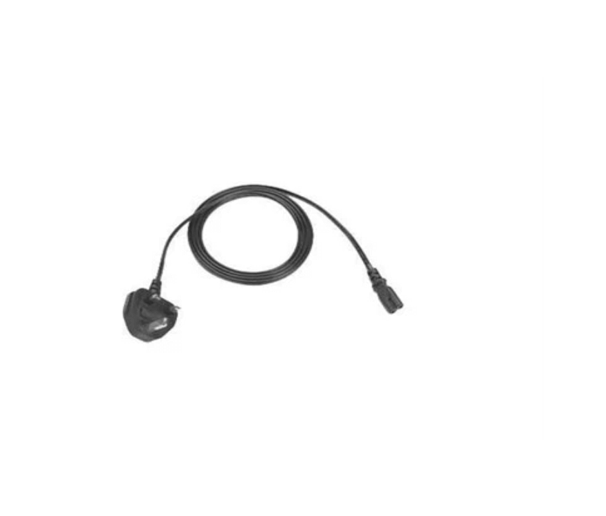 Zebra AC Line Cord, 1.8 M ungrounded, two wire, BS 1363 Plug
